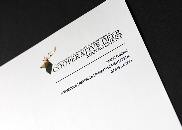 Cooperative Deer Management Logo Design - Lissy Morse