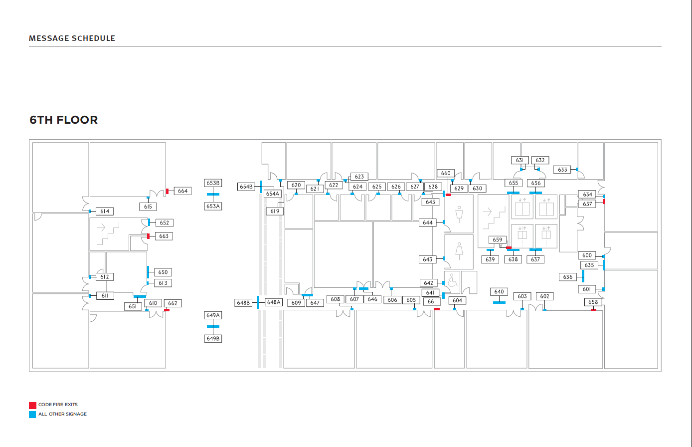 Wayfinding System for OCADU - emily emond