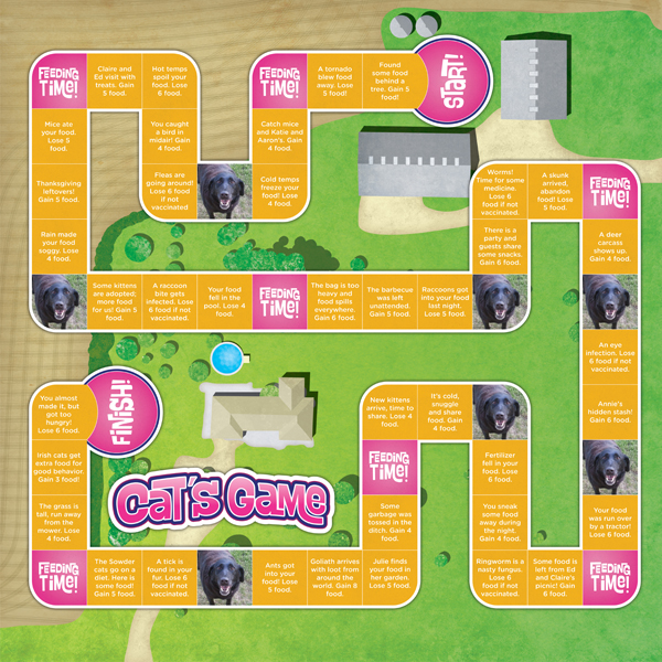 Cat's Game Boardgame - Alex Cue's Portfolio