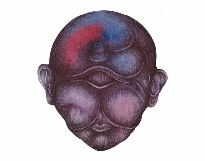 Floating Heads - Amélie Barnathan Illustrations