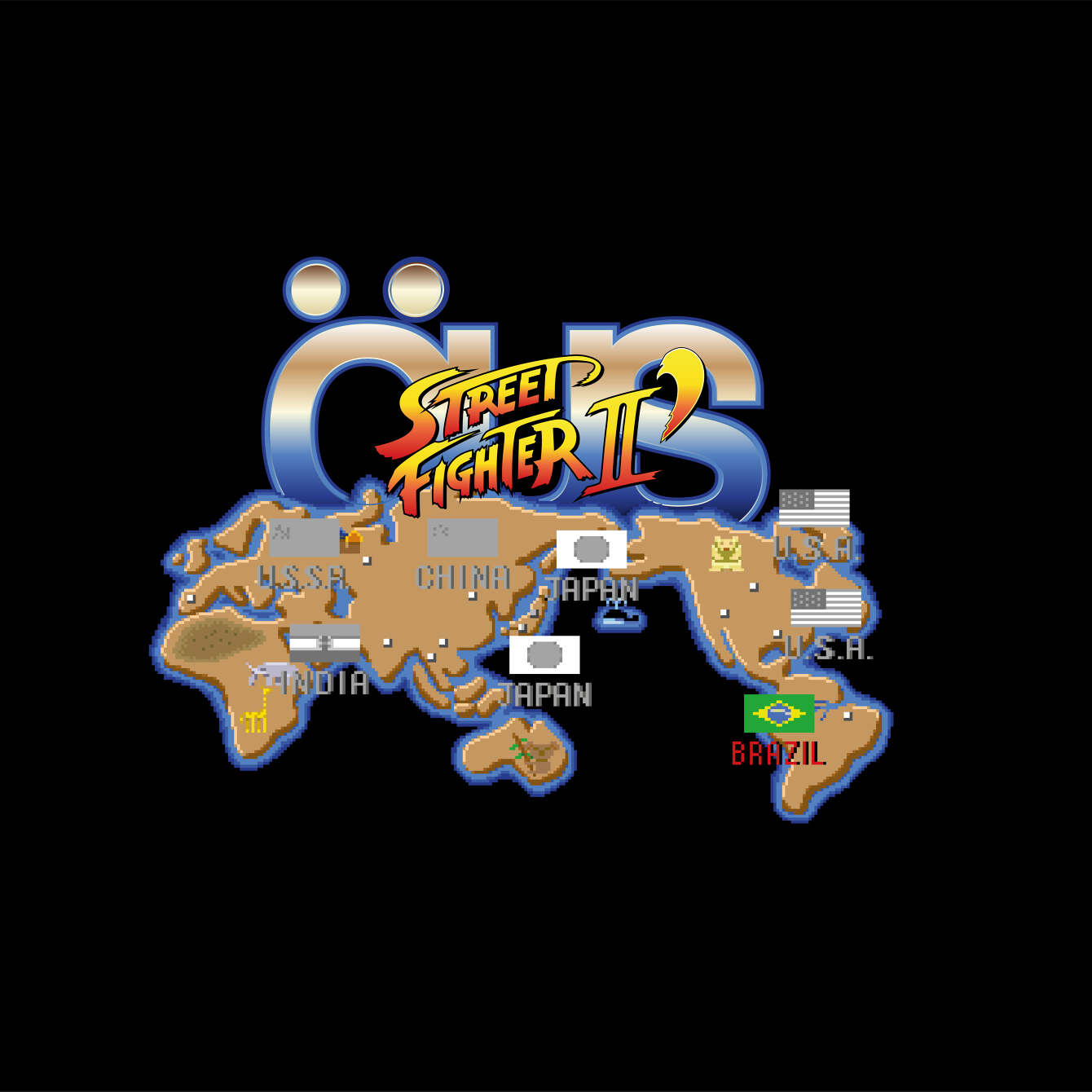 ÖUS // Capcom, Street Fighter 2 - Anthony Nathan