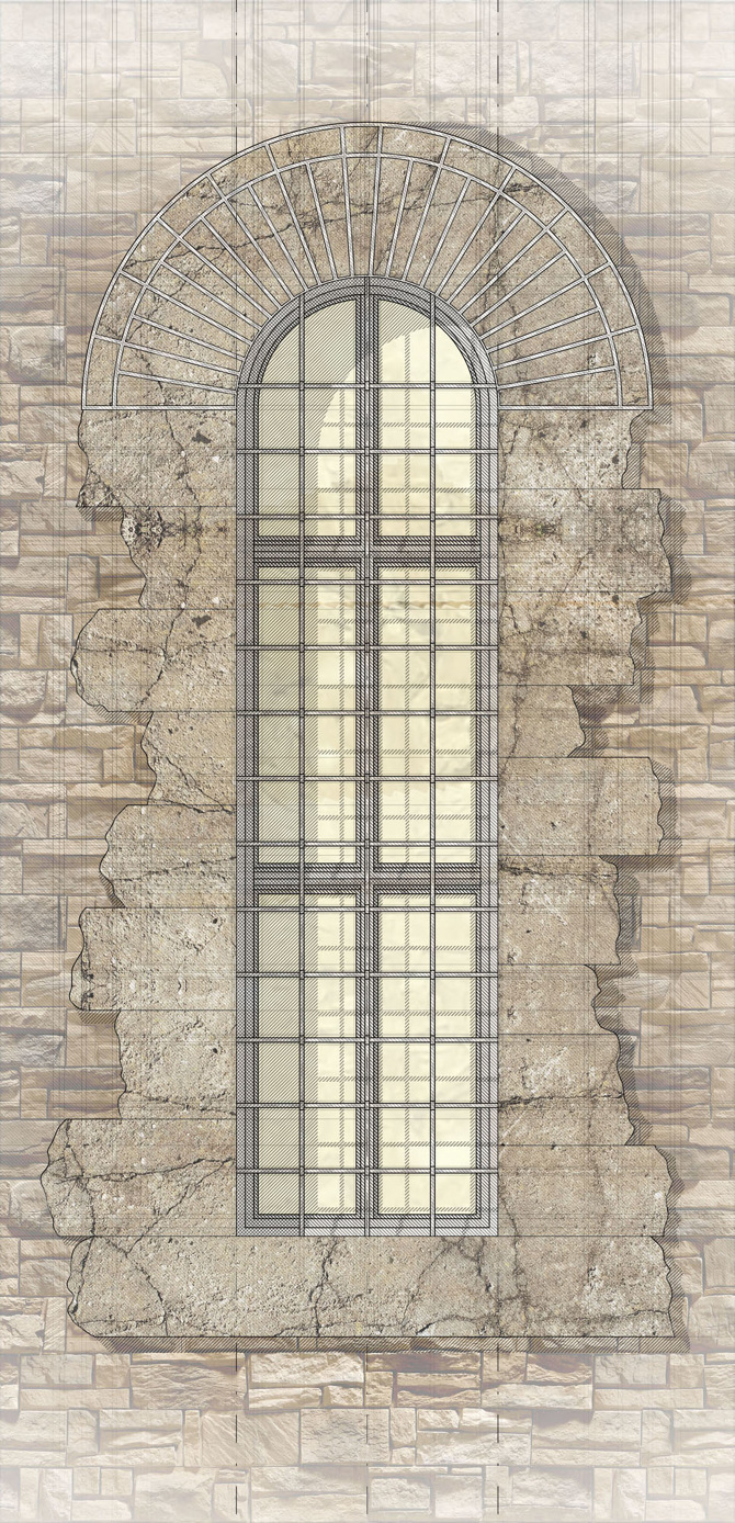 Historic Window Rendering Detail - Sam Whitburn - Interior ...