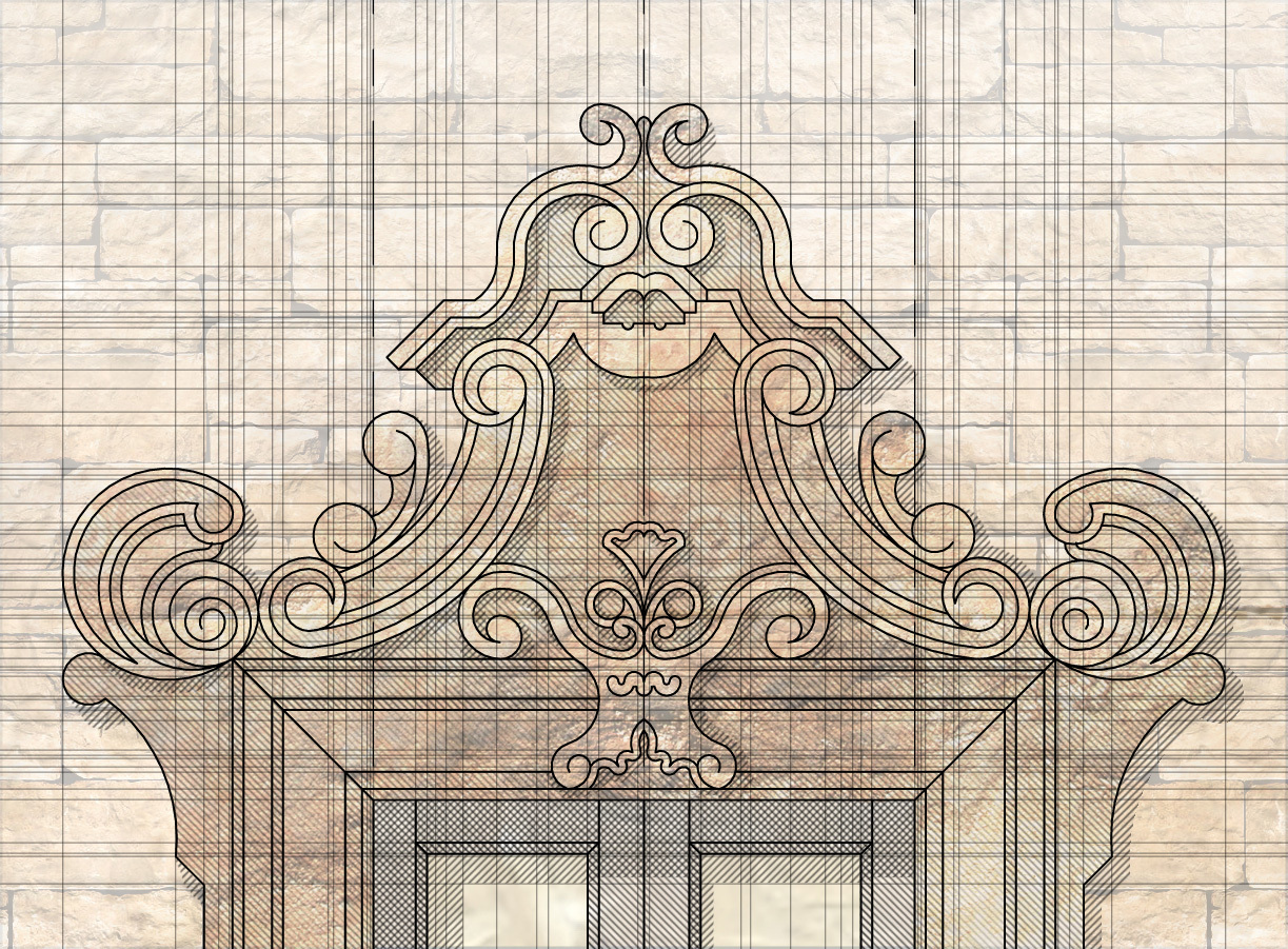Historic Window Rendering Detail - Sam Whitburn - Interior ...