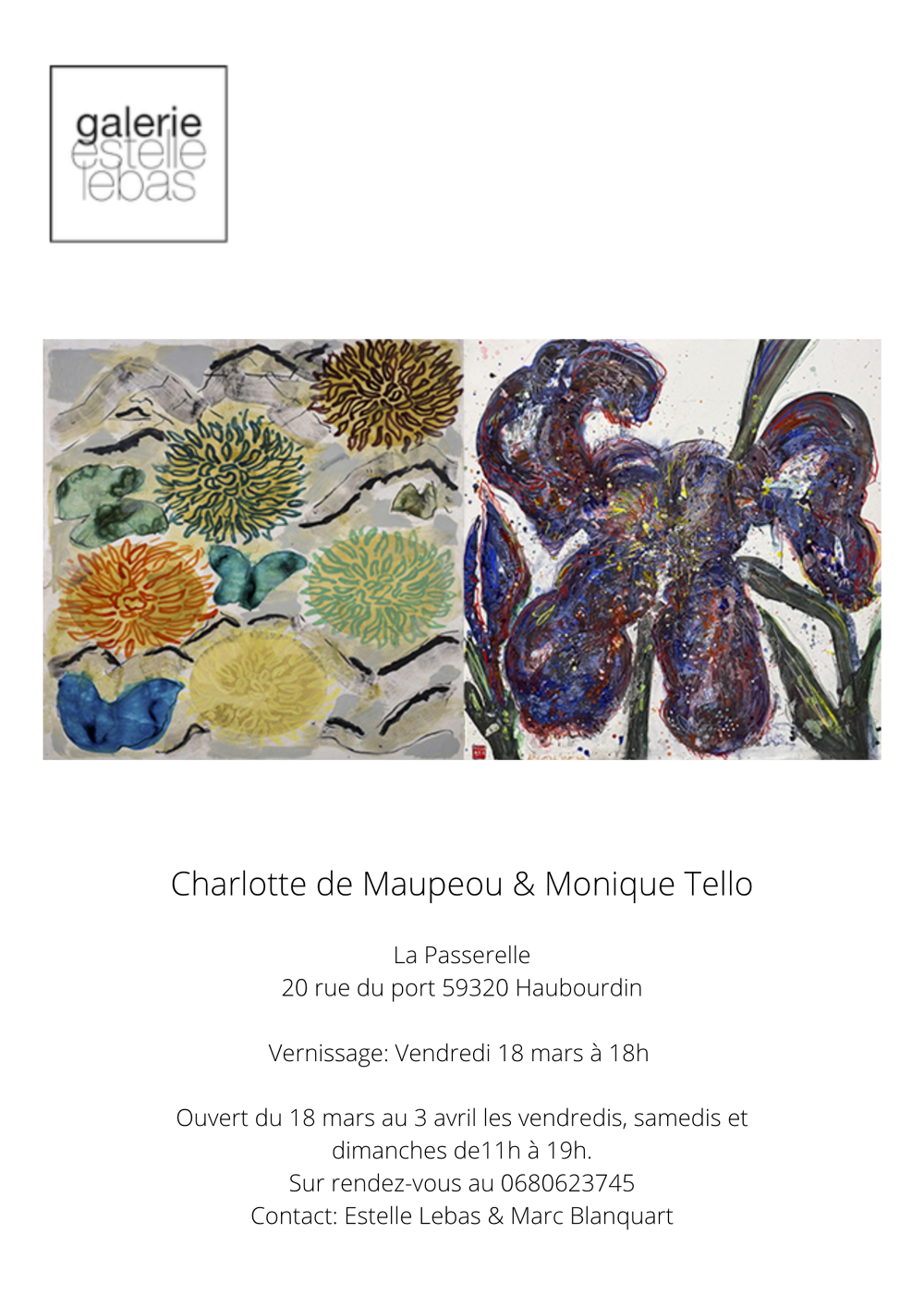 LILLE, HAUBOURDIN Charlotte de Maupeou & Monique Tello - charlotte de ...