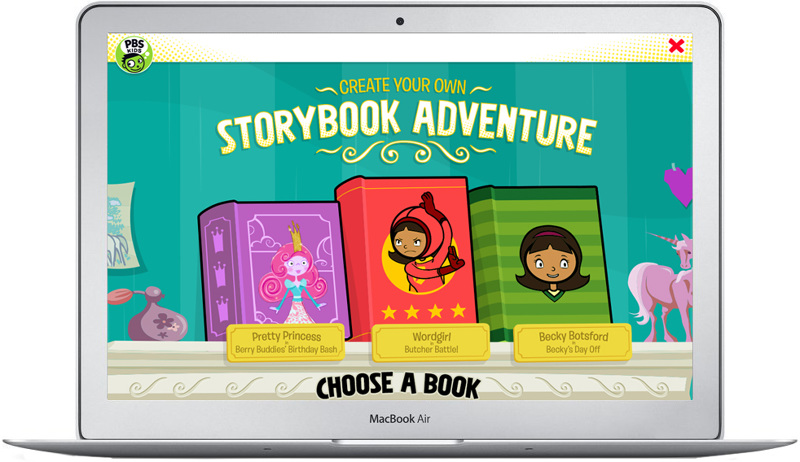 PRODUCER + WRITER - WORDGIRL WEBSITE + APP - /// Megan Butler