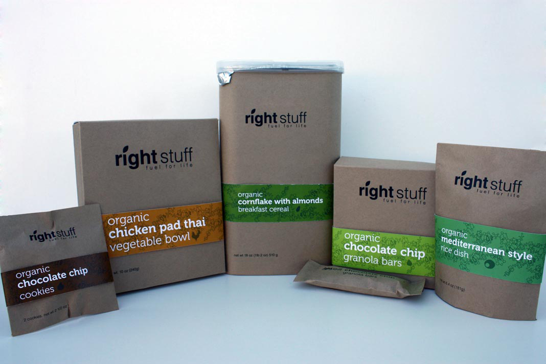 Right Stuff Organic Food - Sergio Estrada Design