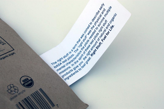 Right Stuff Organic Food - Sergio Estrada Design