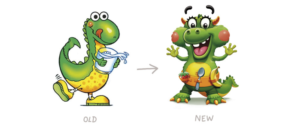 Monster Backe – Character Redesign - Andreas Krapf Illustration