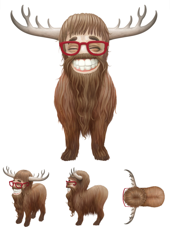 Lesley Characters - Andreas Krapf Illustration