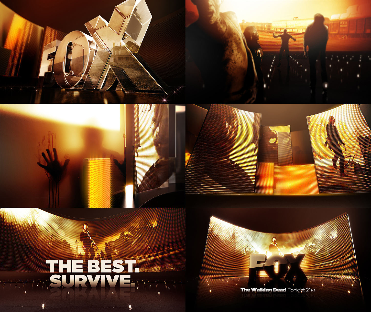 Fox International Idents Design - Ale Lan