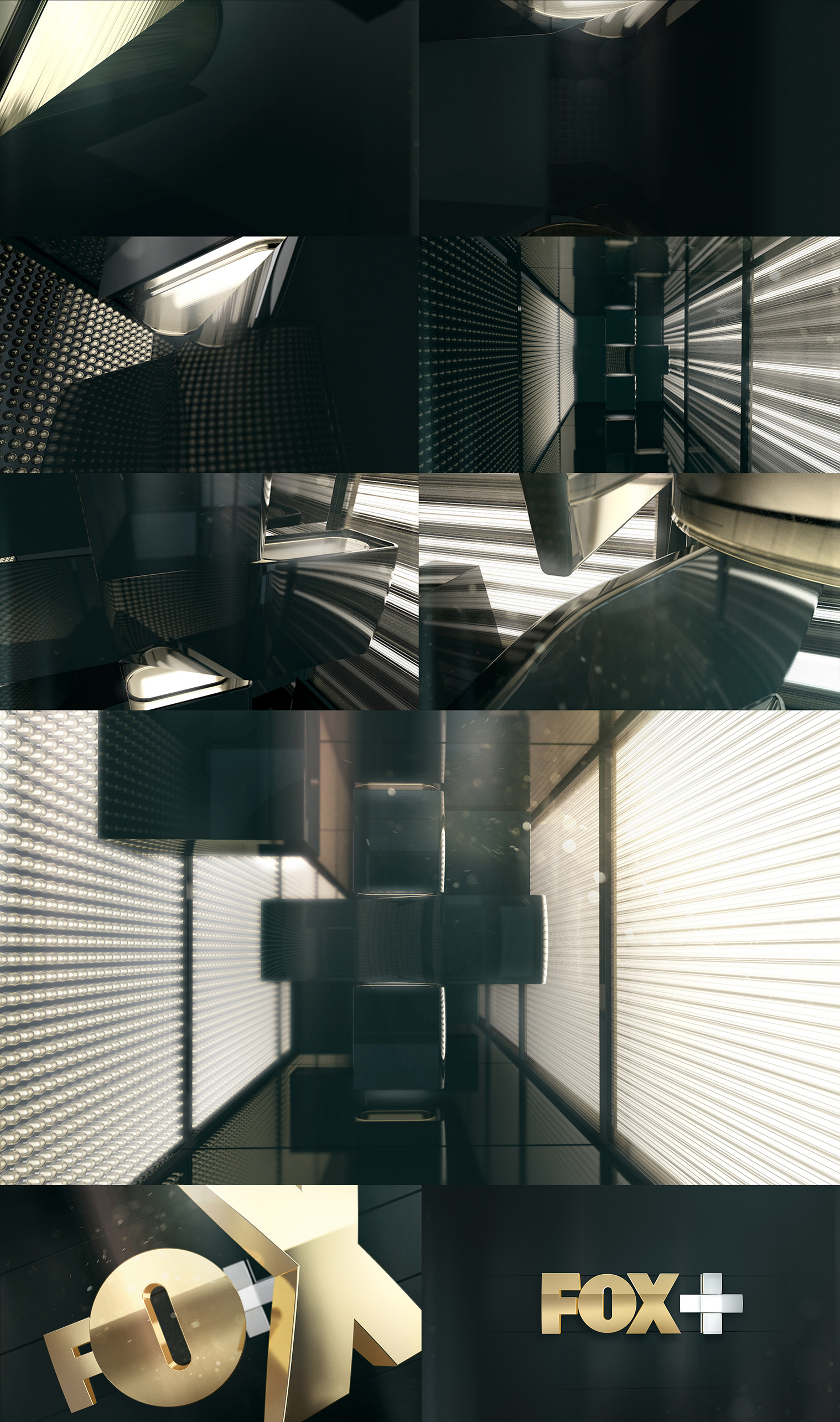 FOX+ Idents Design - Ale Lan