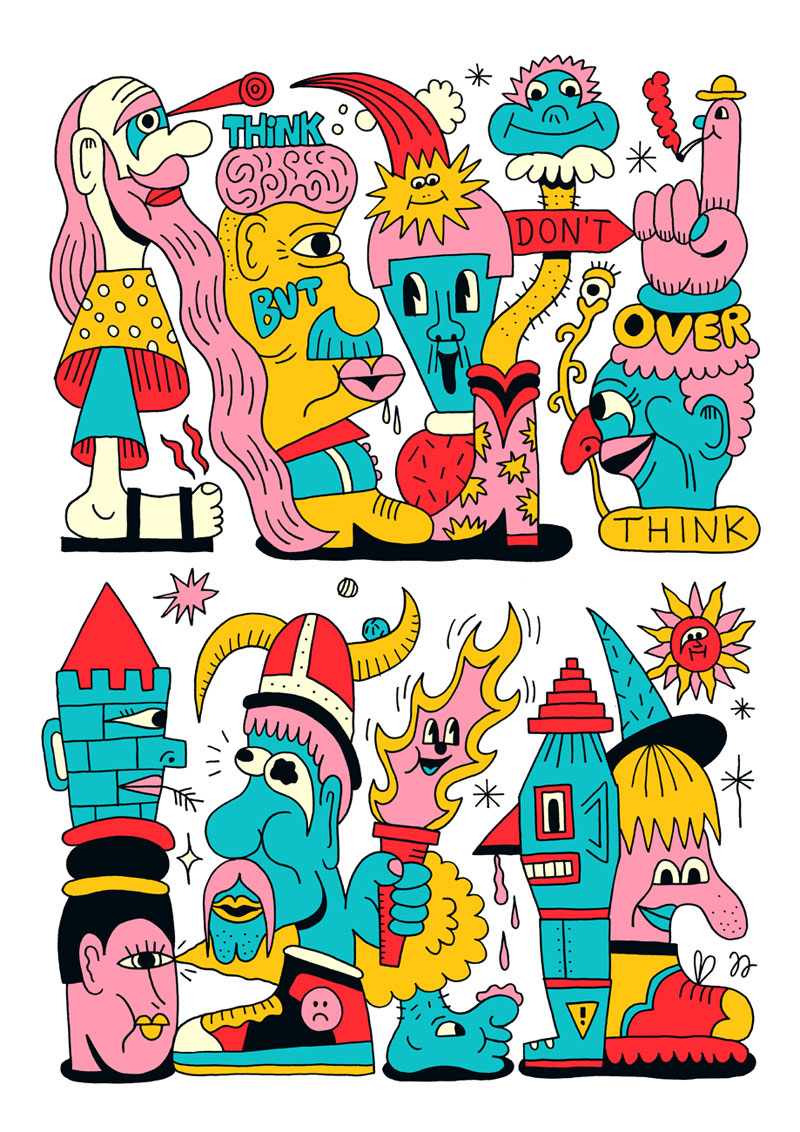 DOODLES / COLLABS - Studio Jango Jim