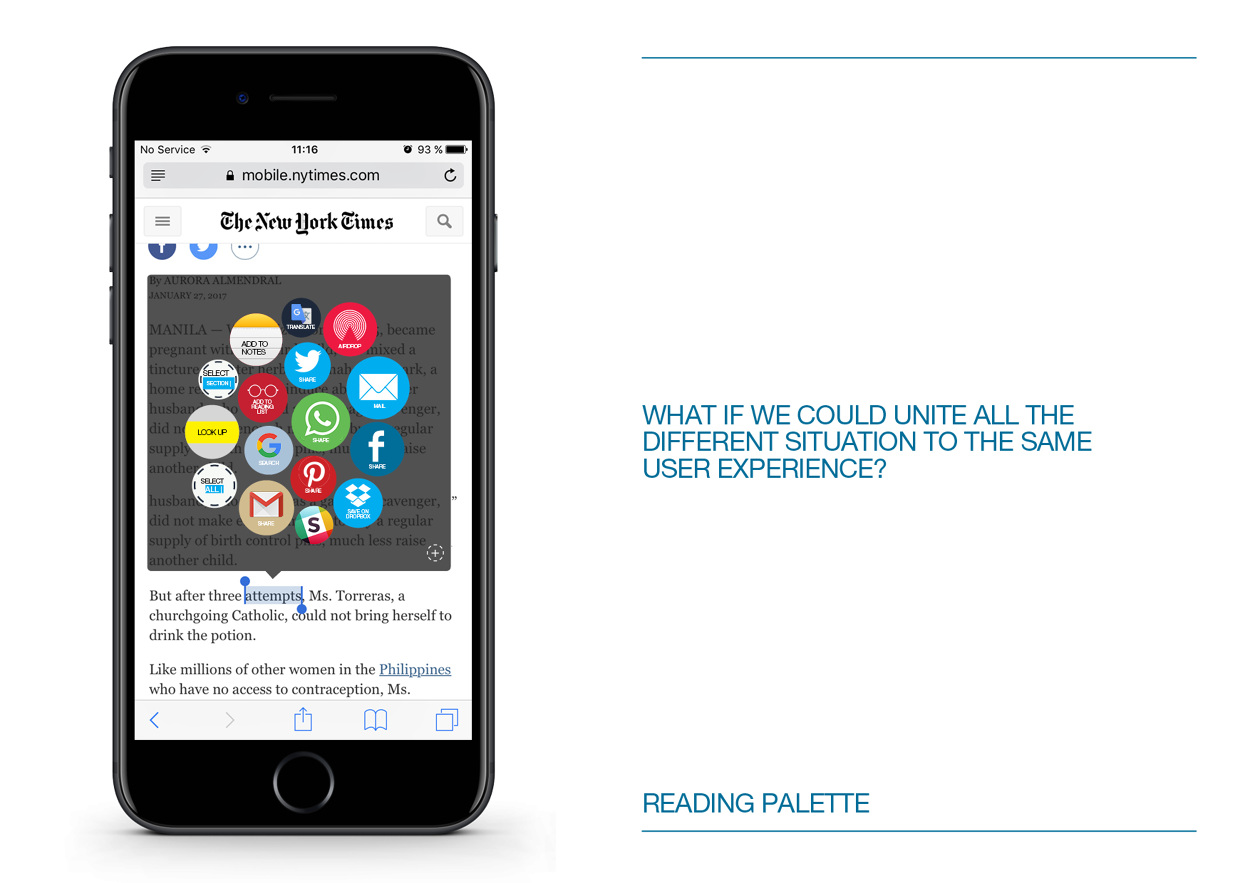 Long press Menu (app) - Bensho Studio