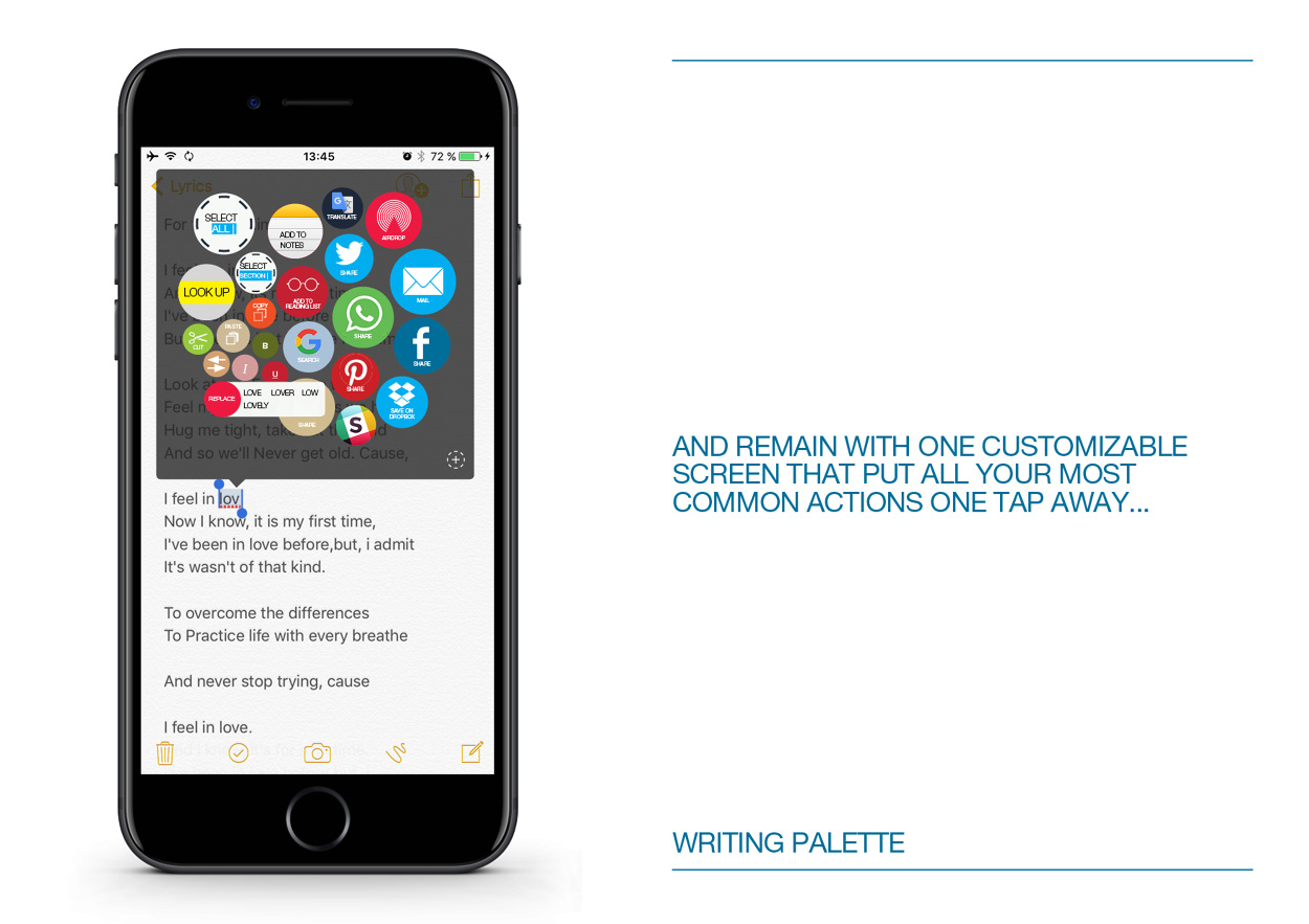 Long press Menu (app) - Bensho Studio