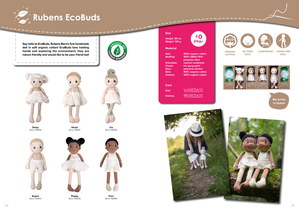 Rubens Barn graphic profile, catalogues and folders - Karin Sandqvist