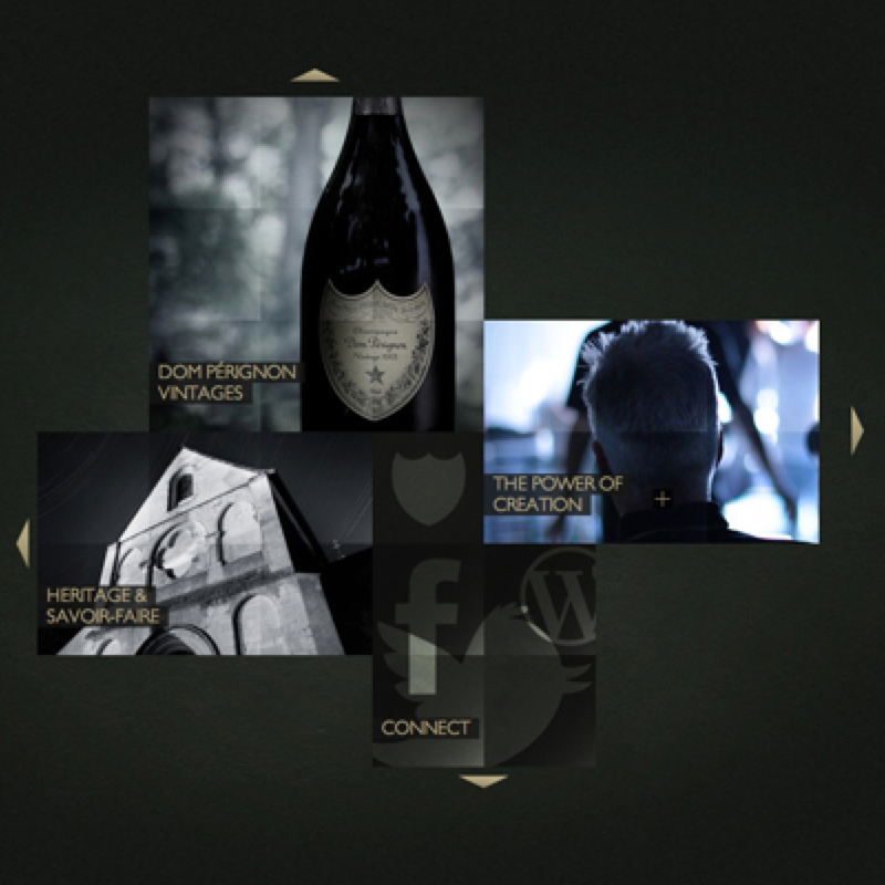 Dom Perignon website redesign - uxstateofmind