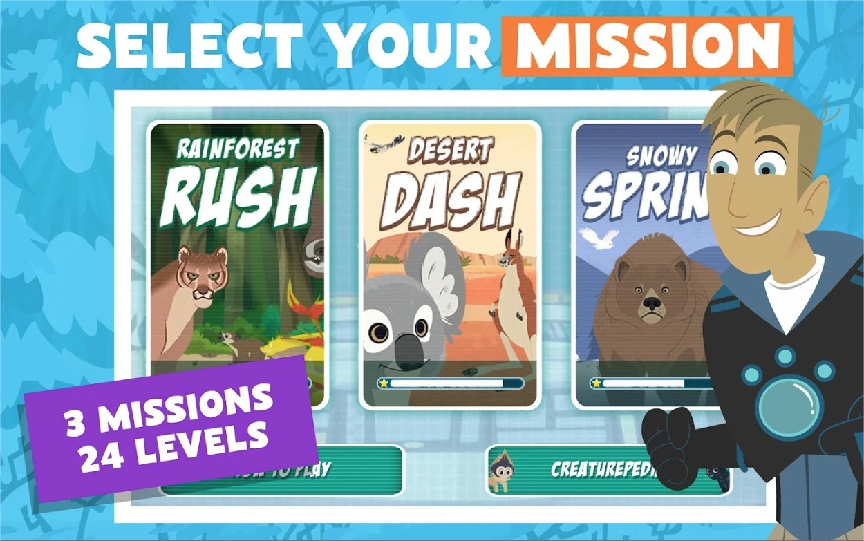 Wild Kratts Rescue Run - Jeff Ramos