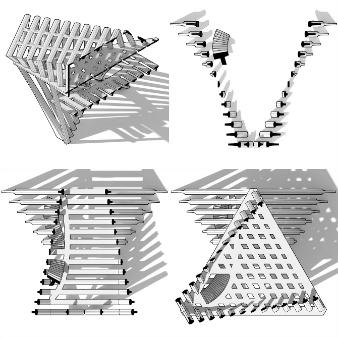 TRIANGLE-RECTANGLE FLOOR PLAN - Daniel Voshart - Design / Cinematography