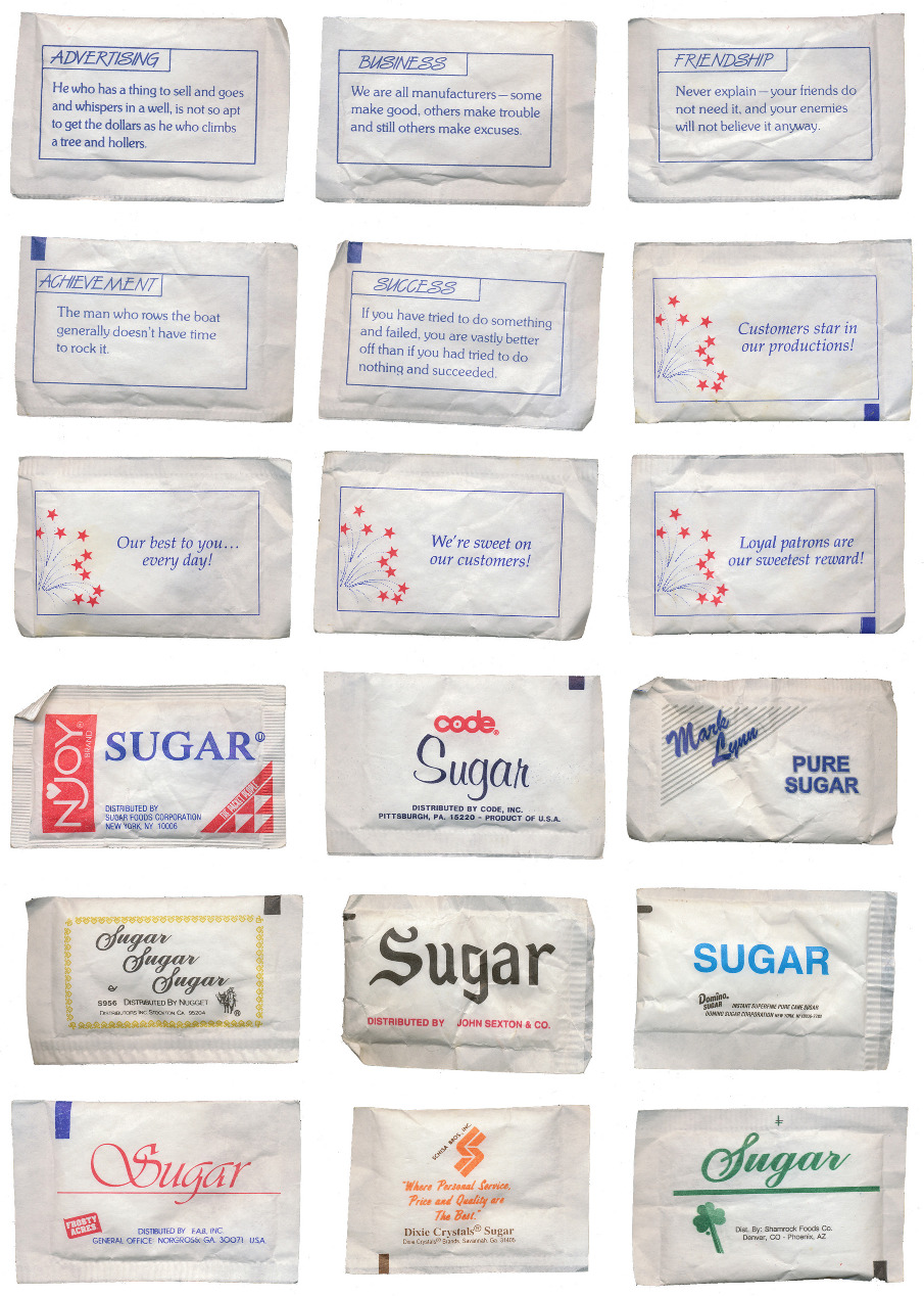 Sugar Packet Collection - Angela Schwab