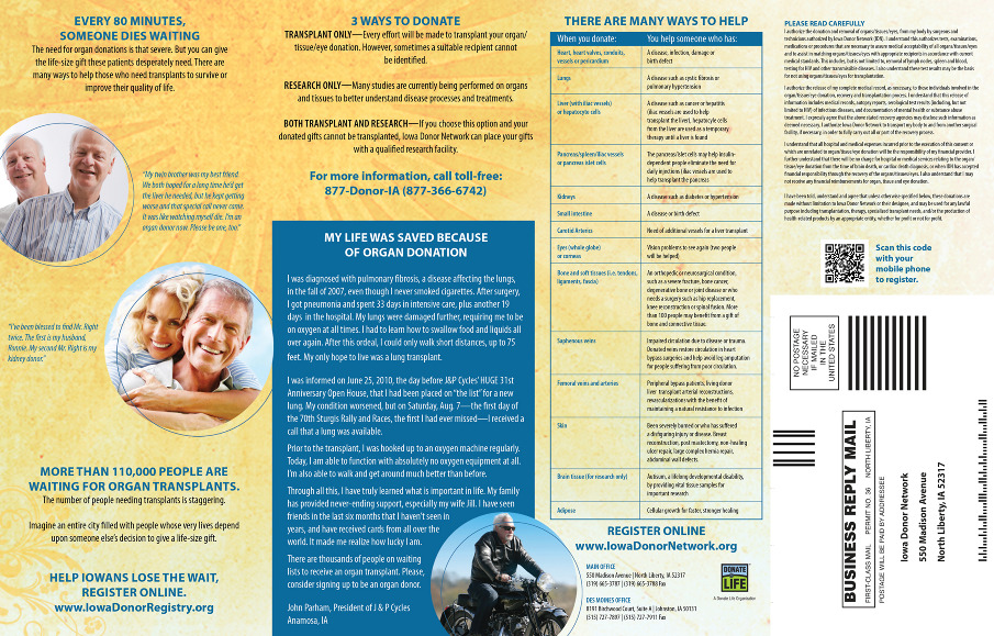 Iowa Donor Network - Portfolio