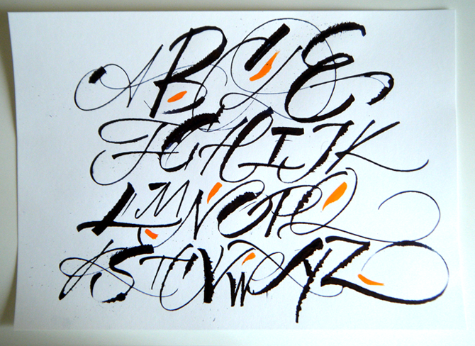 Calligraphy - Elena Novoselova