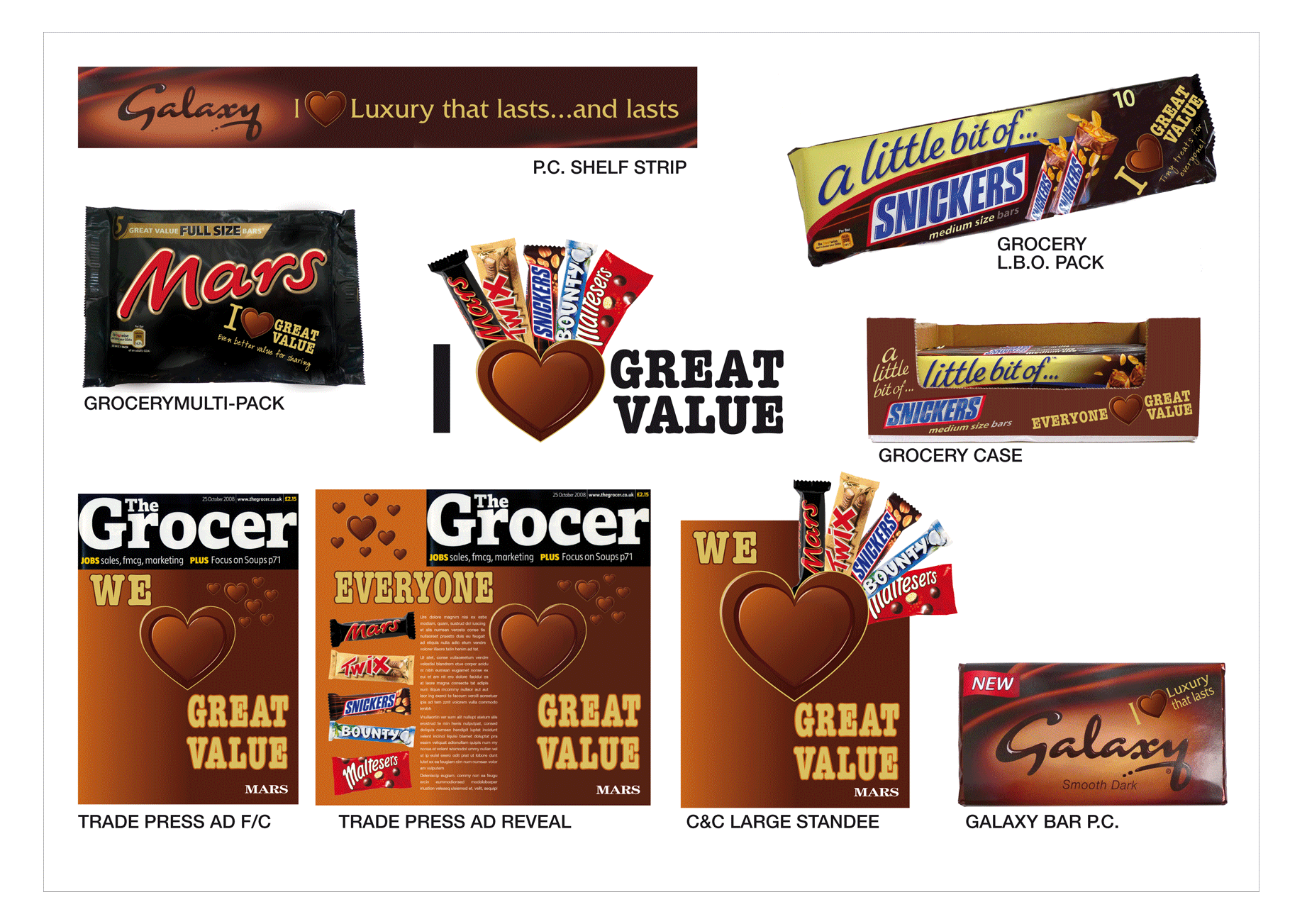 MARS Brand Awareness confectionery campaign - jasonfleury