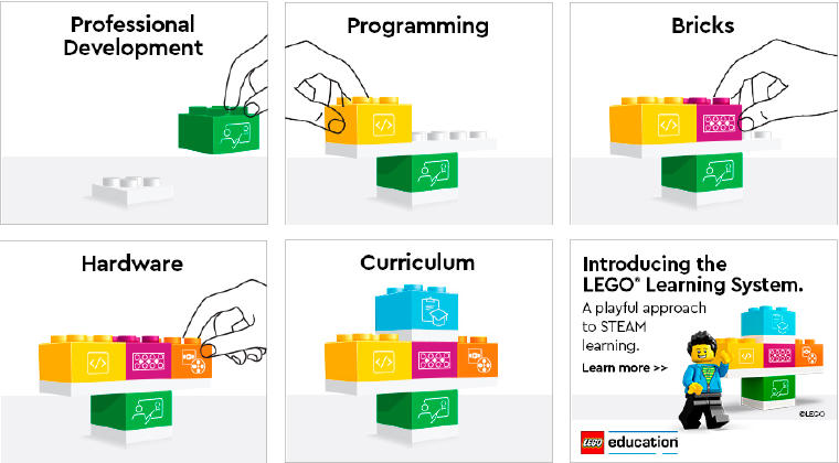 LEGO® Learning System Badge - Shawn Robertson Design