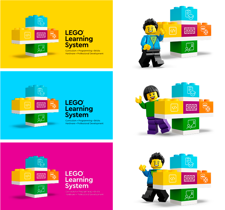 LEGO® Learning System Badge - Shawn Robertson Design