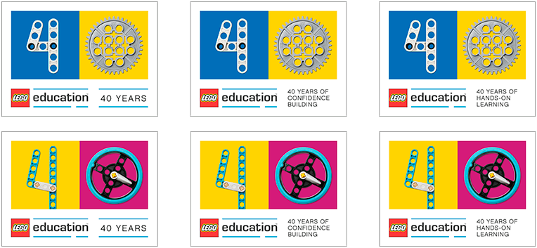 LEGO® Education 40th Anniversary - Shawn Robertson Design