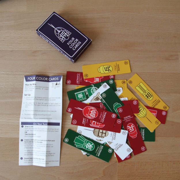 FOUR COLOR CARDS - wz.foo