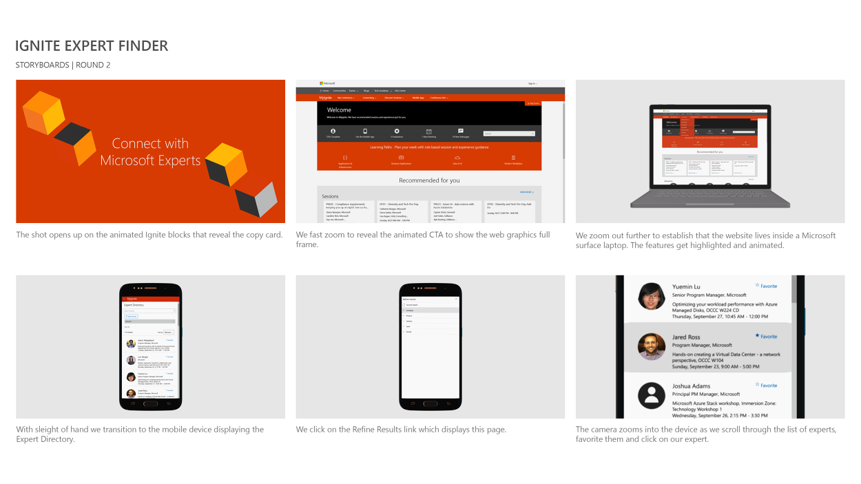 Motion Design | Ignite Expert Finder - lubdhakamat