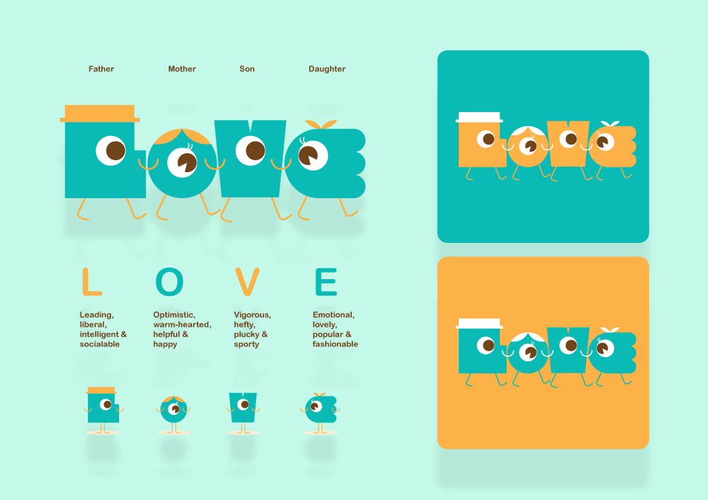 Xiaomi Book Logo & Character Design - Vegetable & Sun