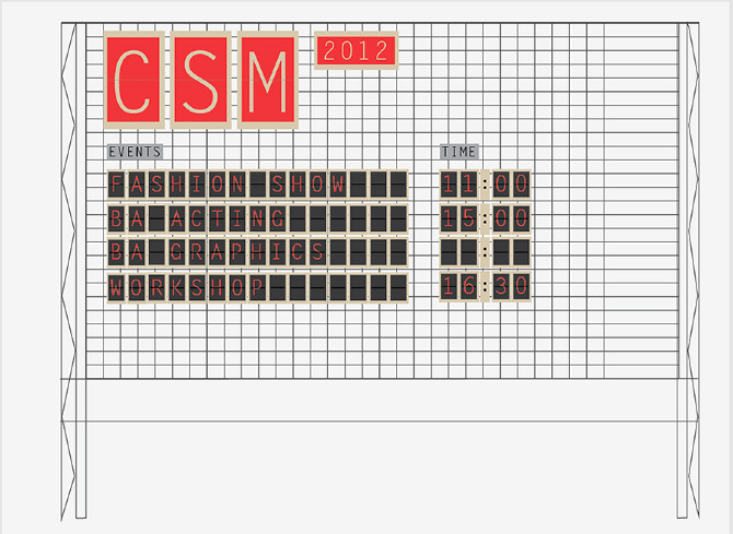 Kings Cross CSM Identity - Clara Yee