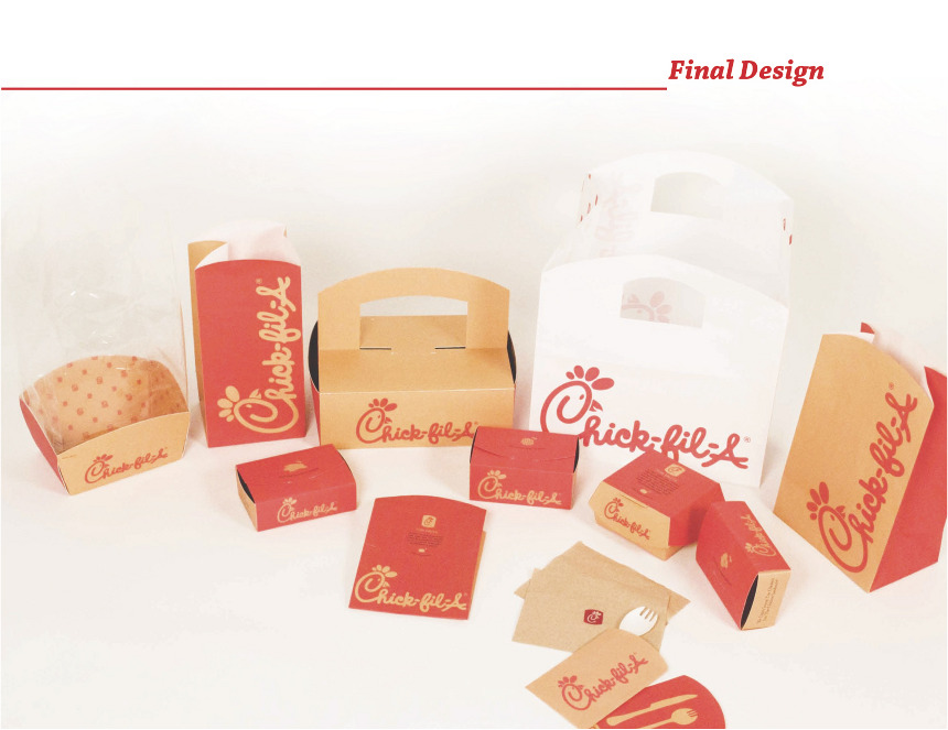 Chick-Fil-A Package Design - YuanTe Yang(Danny Yang)