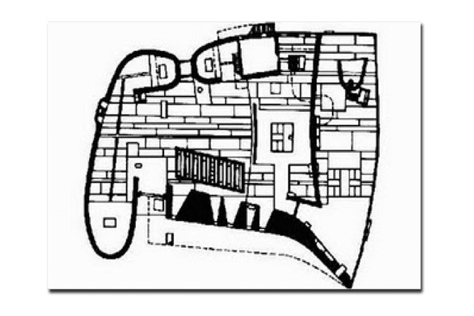 Interpreting Plan of Ronchamp Chapel - Yu Yin