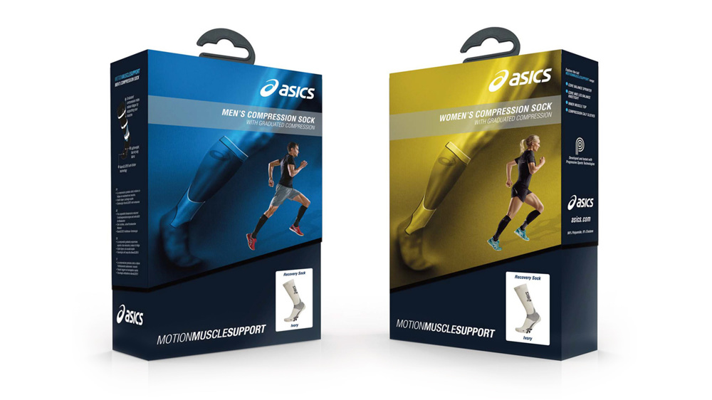 Asics Motion Muscle Support - Robbie Graham: Design & Art Direction