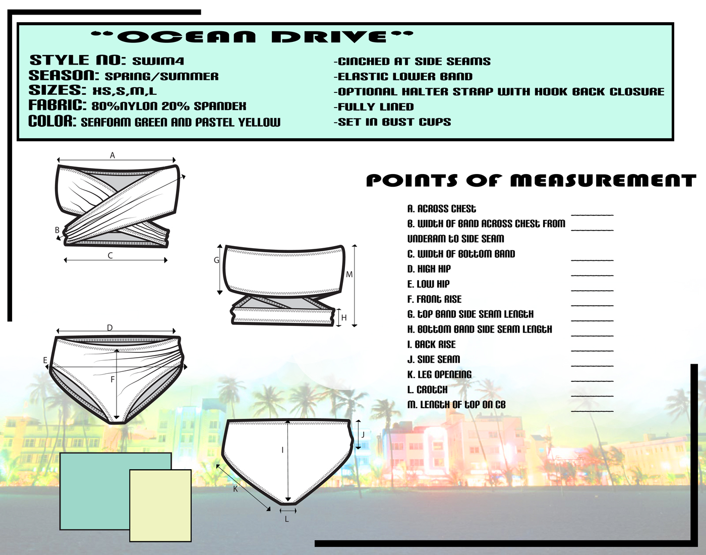 Swimwear Tech Pack - Brandi B.