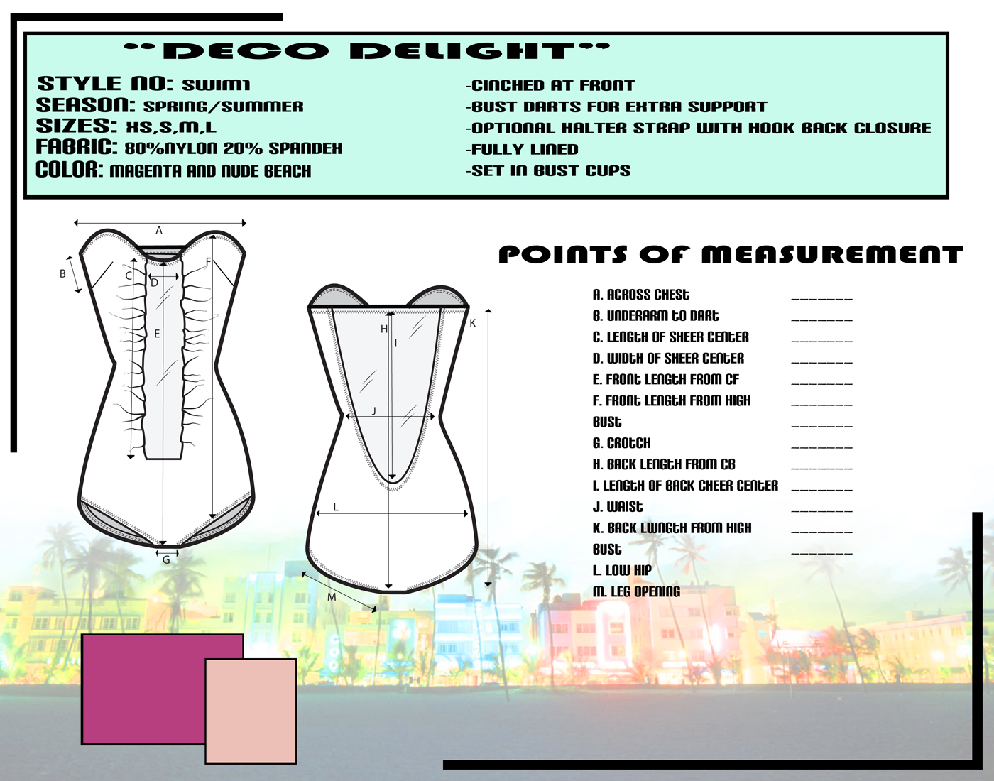 Swimwear Tech Pack - Brandi B.