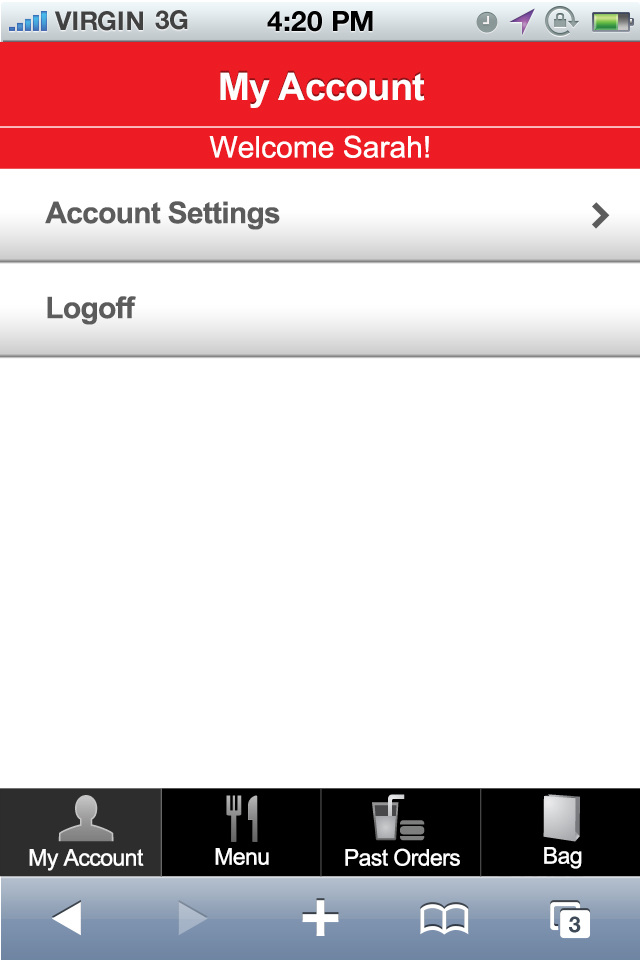 KFC Mobile Ordering - JTFLO | jason teofilo