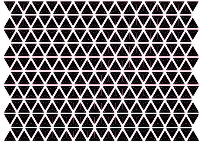 tetrahedron pattern - A07000019