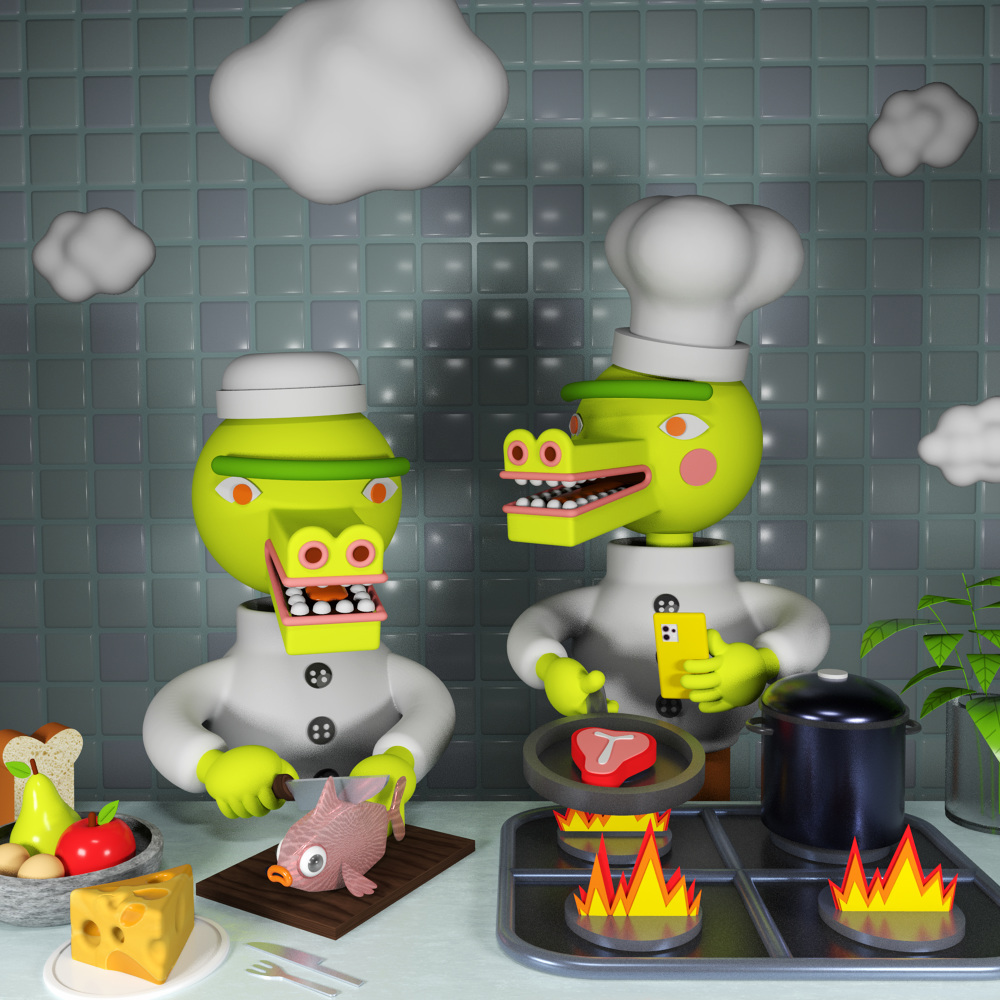 Three Dee Self Initiated - www.clemensdenexter.com