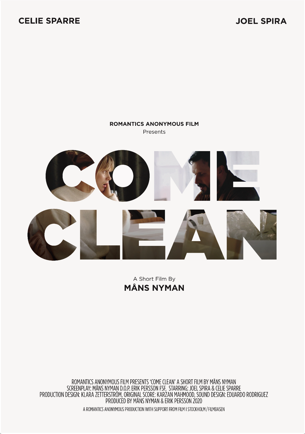 Come clean - romantics anonymous