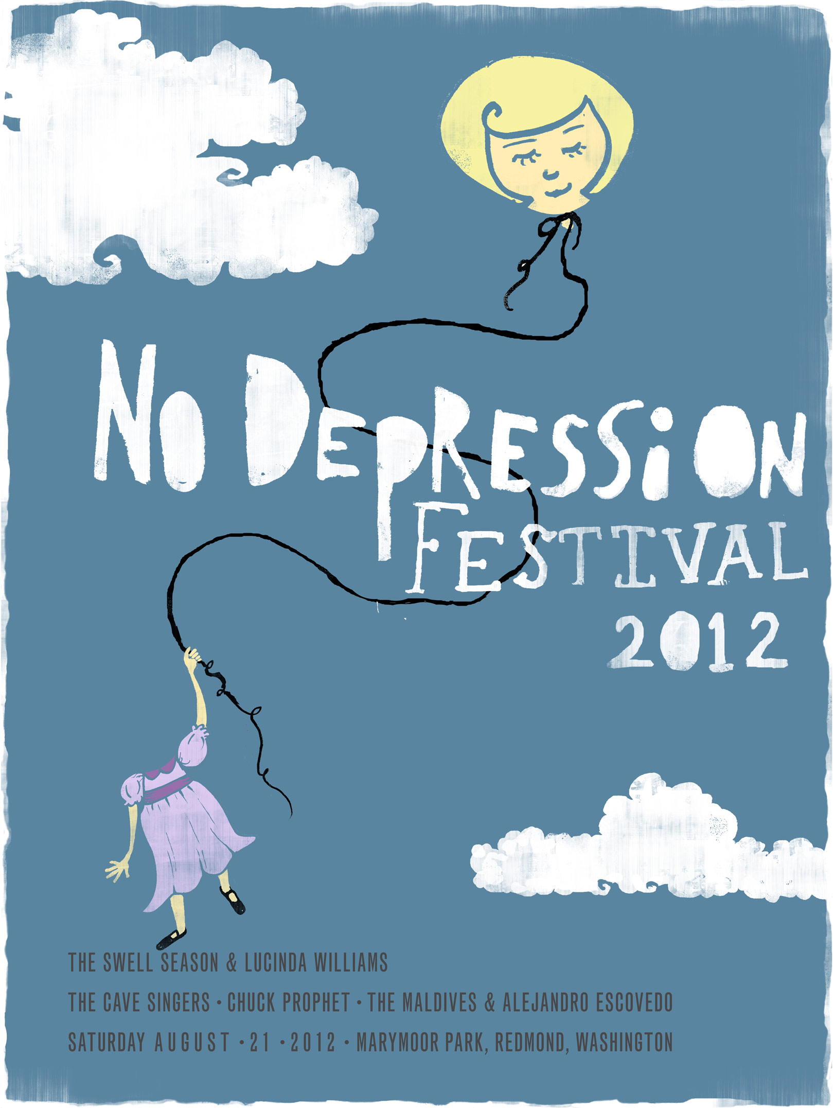 No Depression Festival - Ashley Kendrick - Design and Illustration