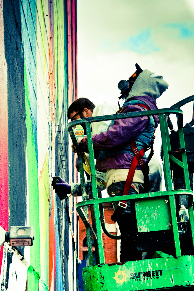 Maya Hayuk - Open Walls Baltimore