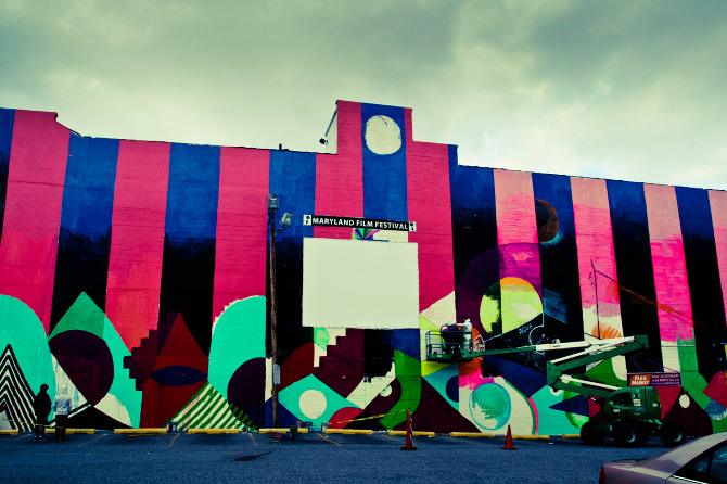 Maya Hayuk - Open Walls Baltimore