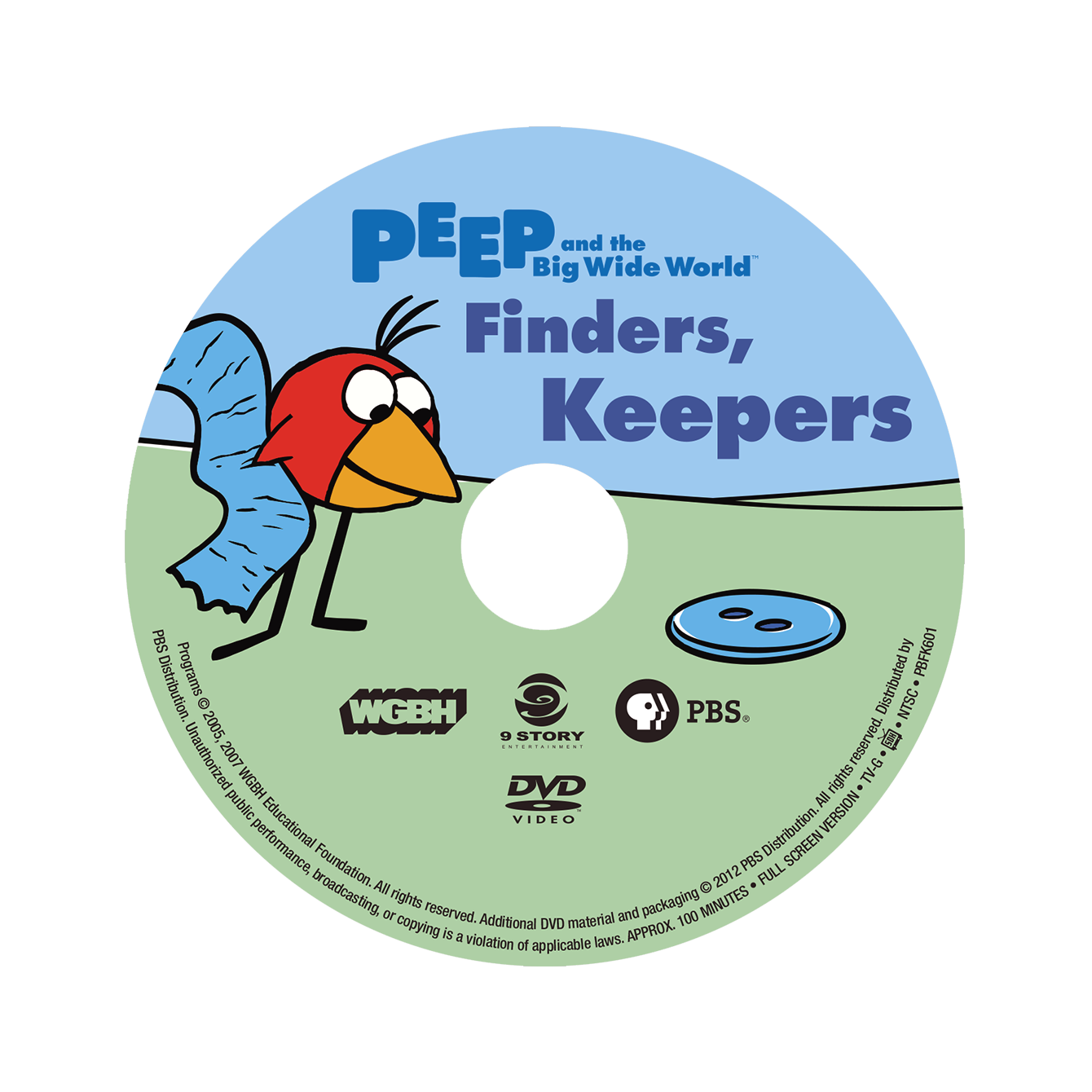 Peep and the Big Wide World DVDs - Jonathan Rissmeyer