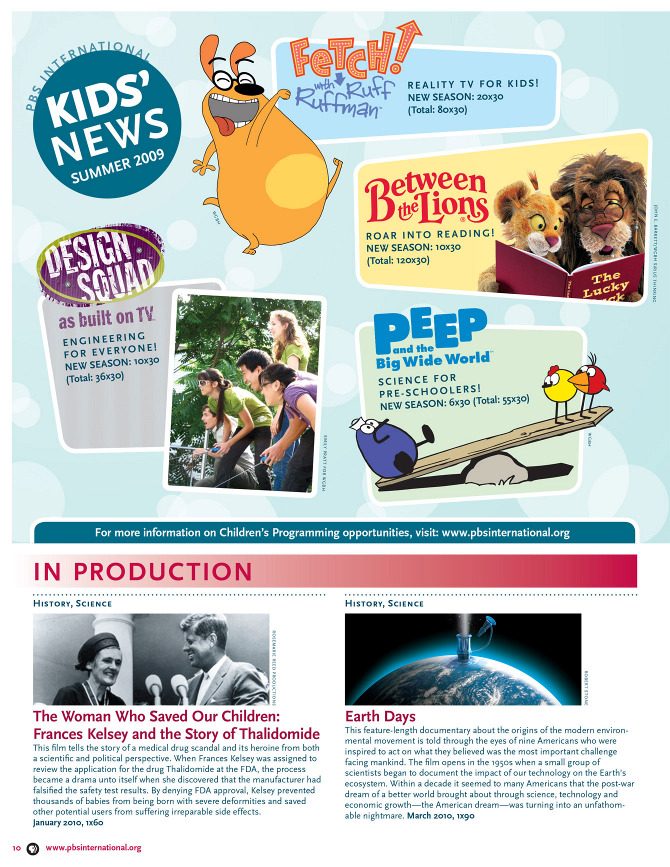 PBS International Newsletter - Jonathan Rissmeyer