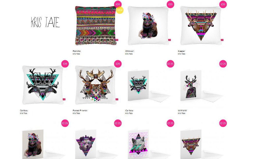 OHH DEER - http://society6.com/Tate