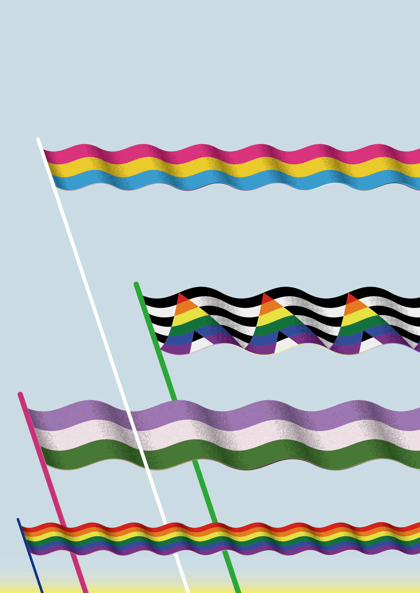 Pride Flag Calendar 2017 - Kyungmin Lee