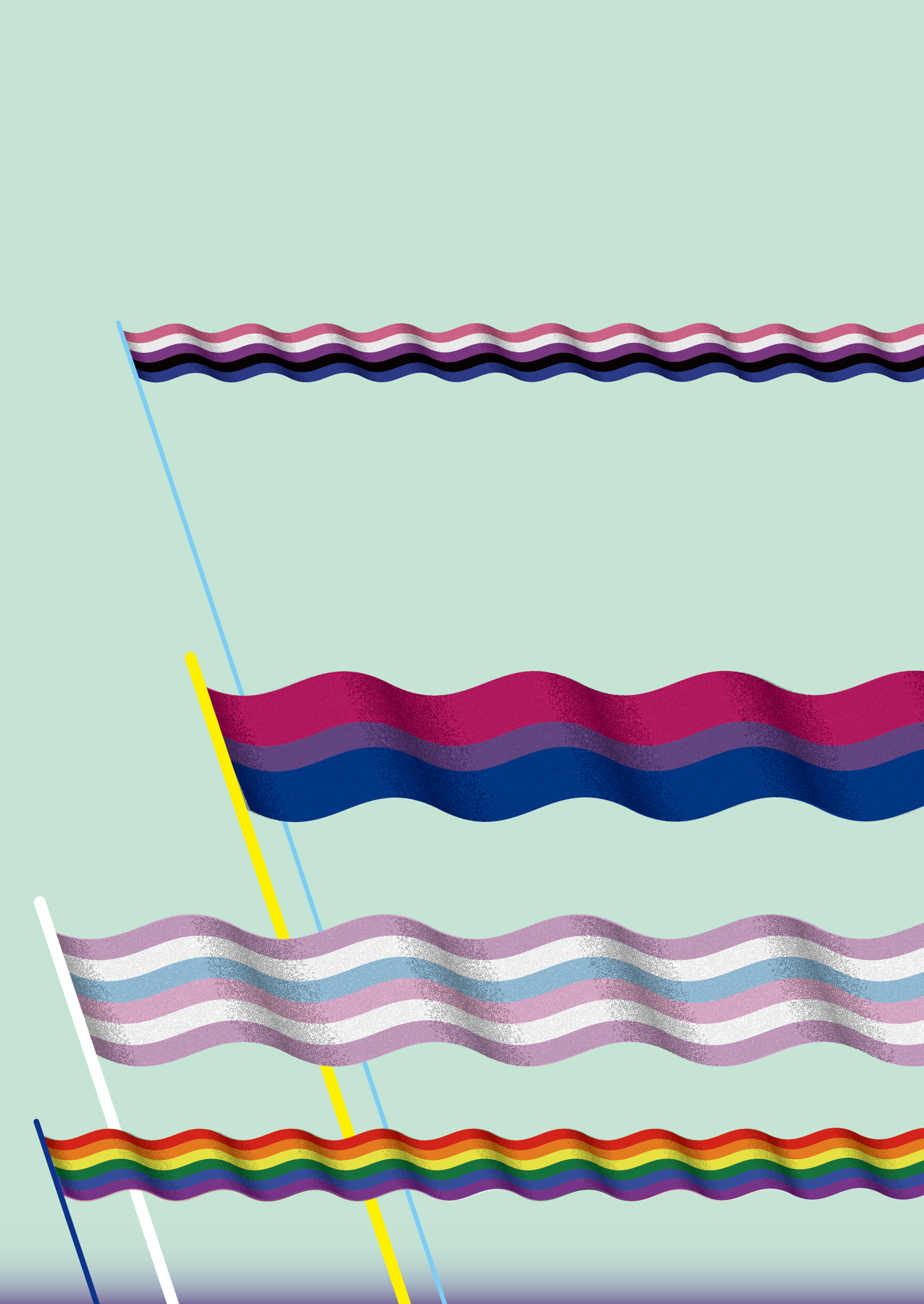 Pride Flag Calendar 2017 - Kyungmin Lee